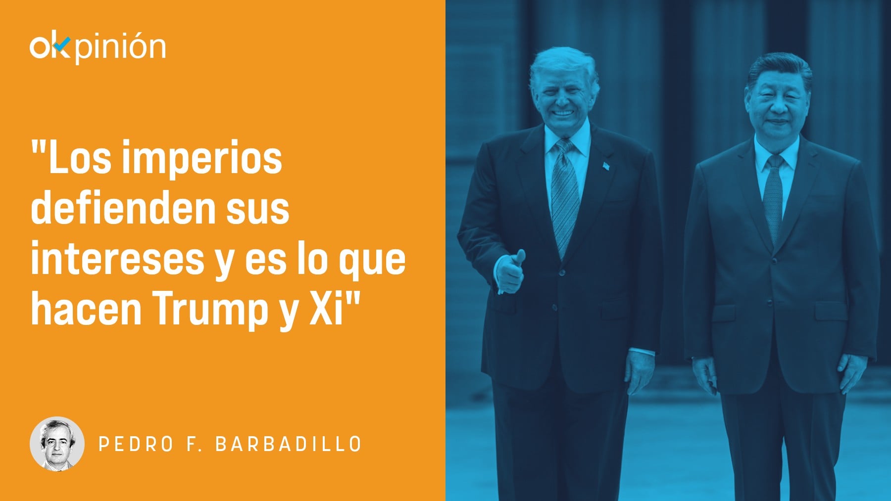 El calmado Xi y el apresurado Trump