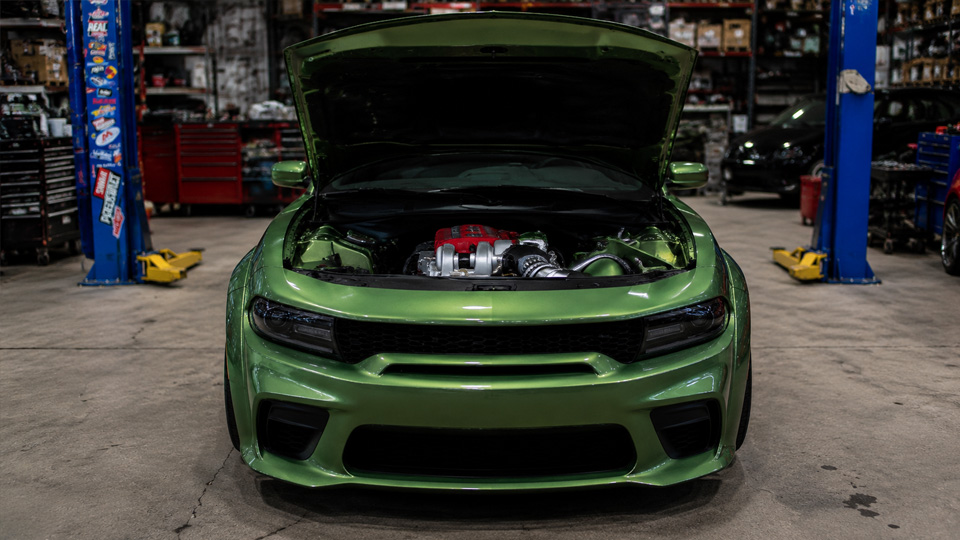 Is this the weirdest Hellcat build ever?