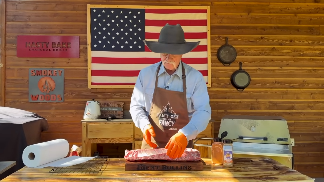 The ribs got steamed first - then kissed the fire