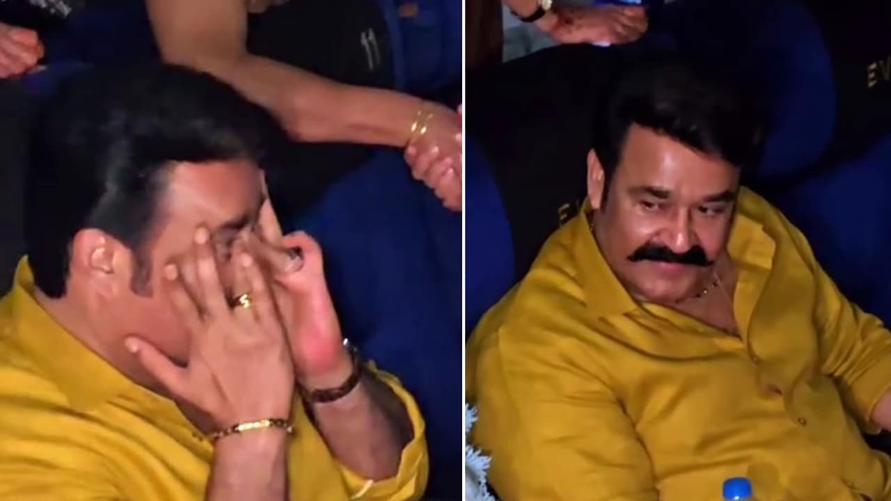 Viral video: Mohanlal gets emotional as Drishyam 3 screening gets ...