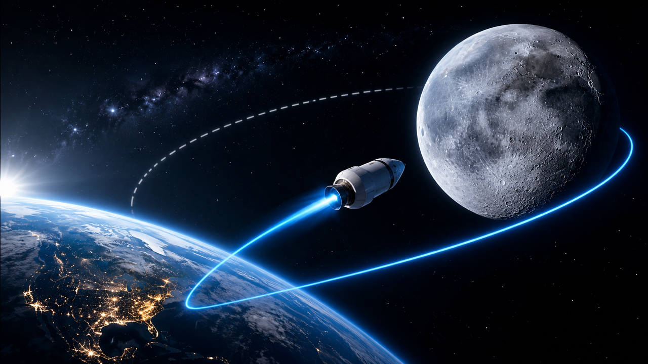 This new route to the moon could make space travel cheaper, here’s how