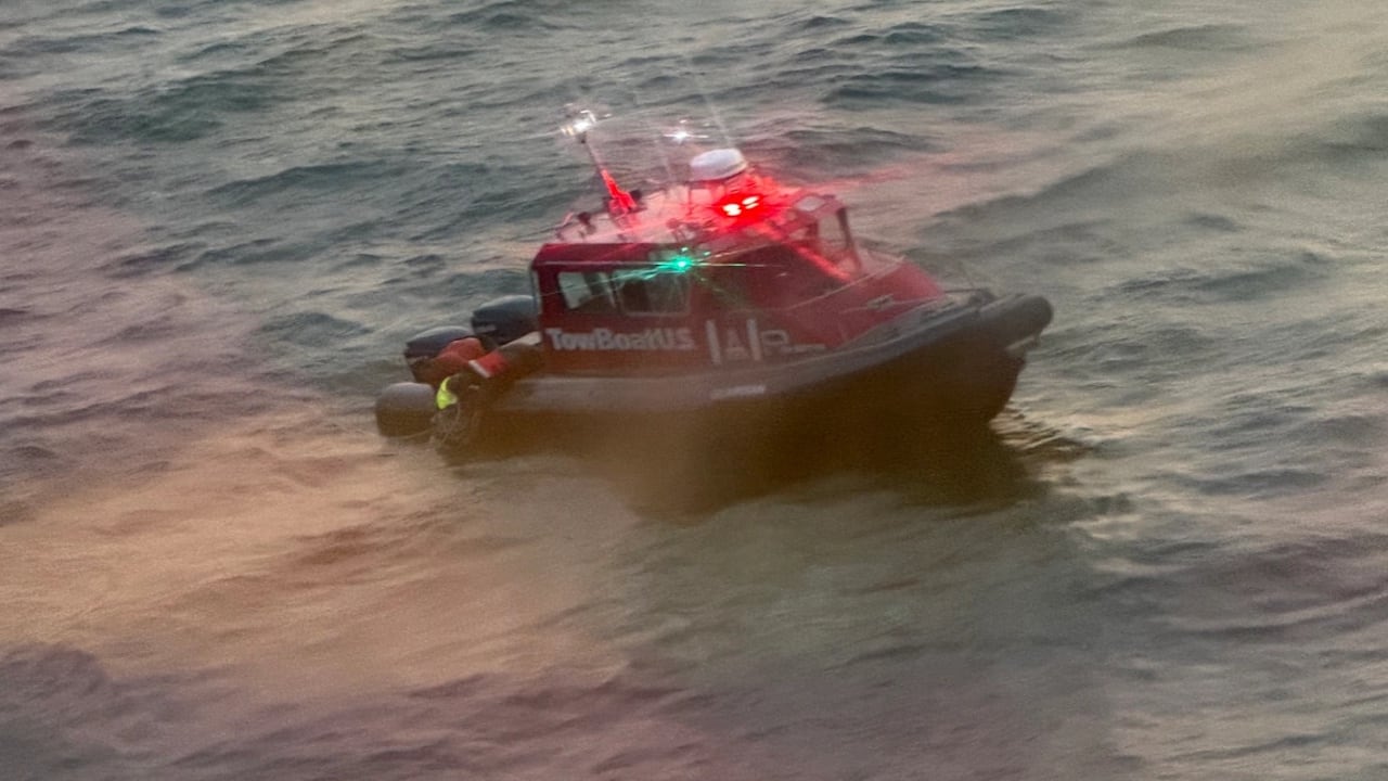 A miracle: 3 fishermen rescued after boat capsizes in Lake Erie
