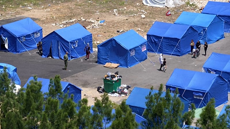 Lebanon opens seafront tent camp in Beirut as Israeli strikes displace ...