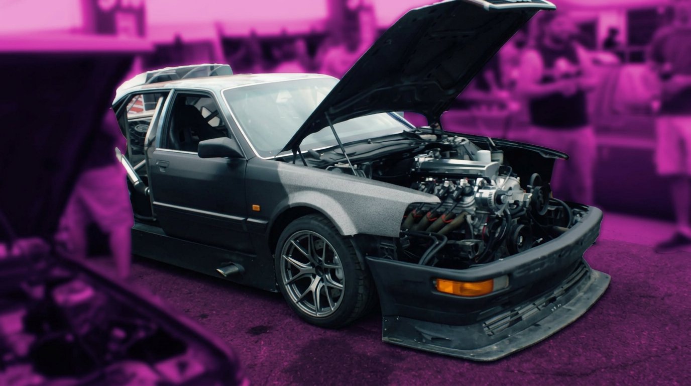 LS engine with quad turbo test