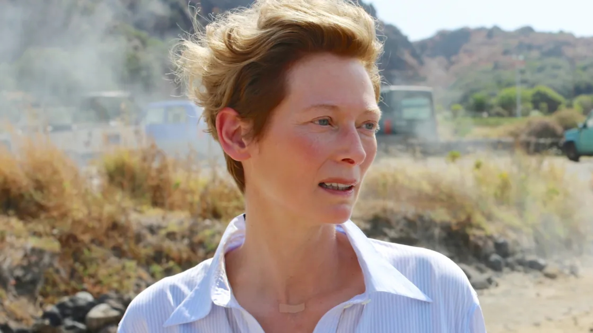 She looks strange: Tilda Swinton's costume divides internet users