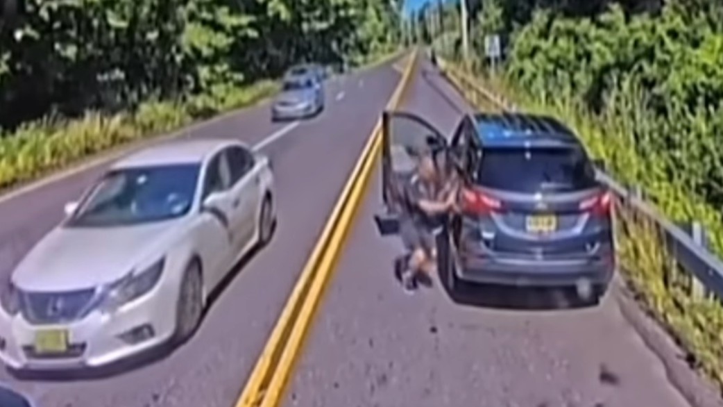 Insurance fraudster Karen picked the wrong driver - the dashcam caught ...