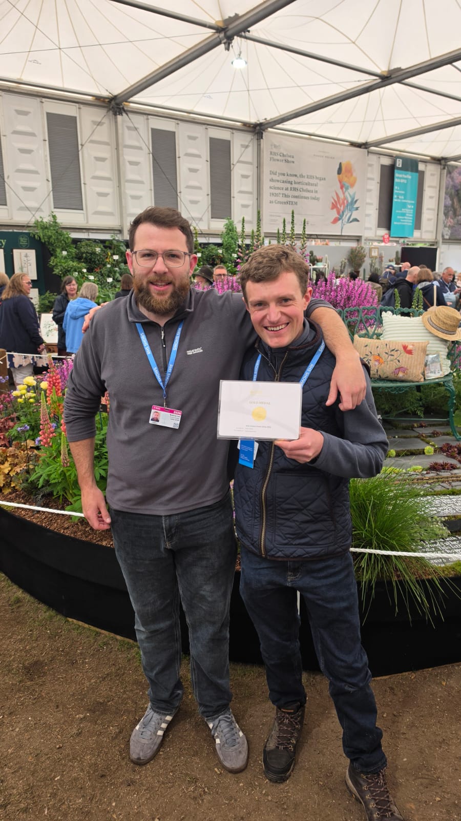 'Mission accomplished' - Leafy Lytham wins gold at RHS Chelsea Flower Show