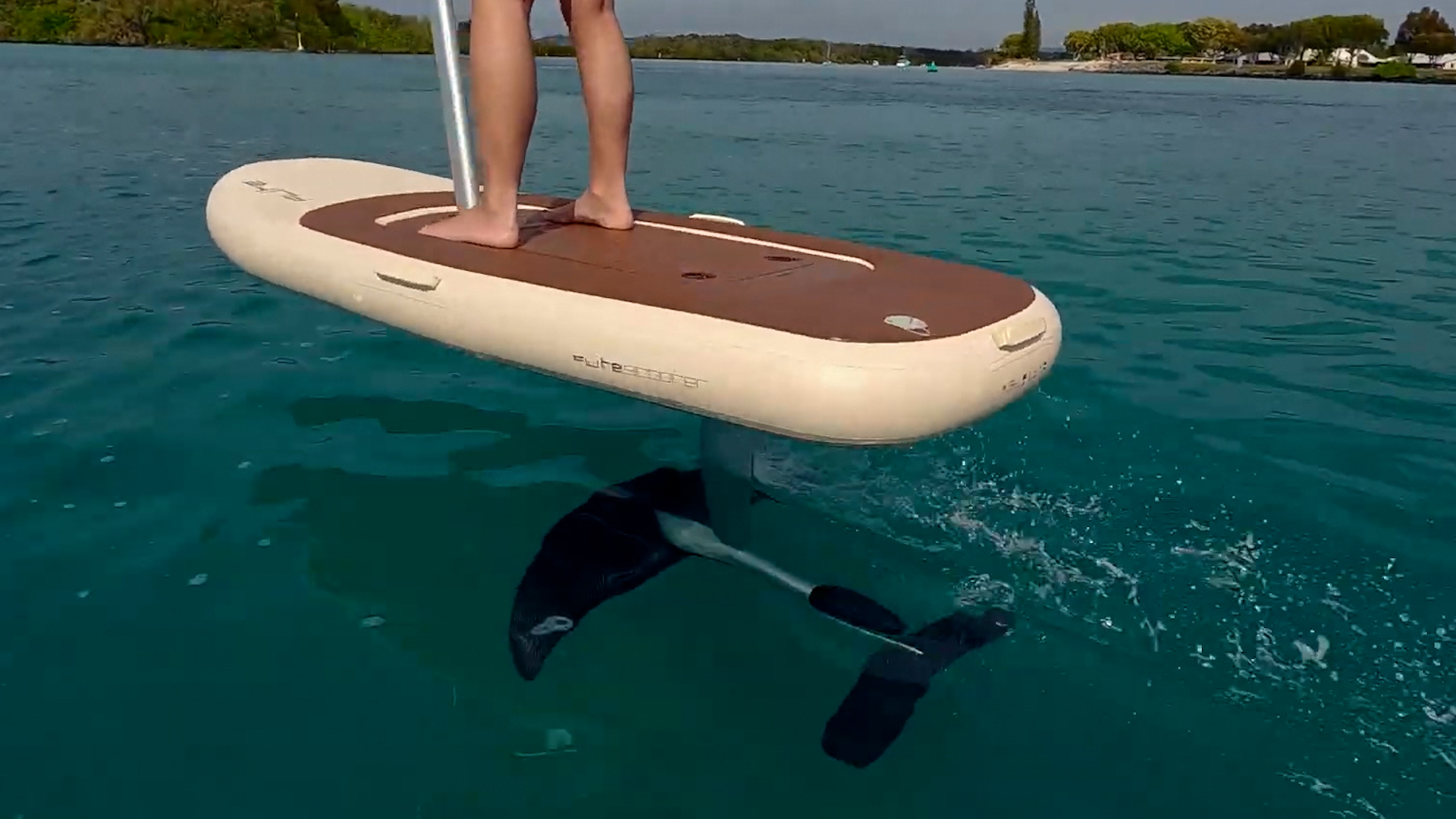 Ride the waves: This electric hydrofoil scooter lets you fly above water