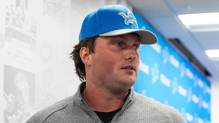 Detroit Lions OT Blake Miller: 'It definitely feels more real'