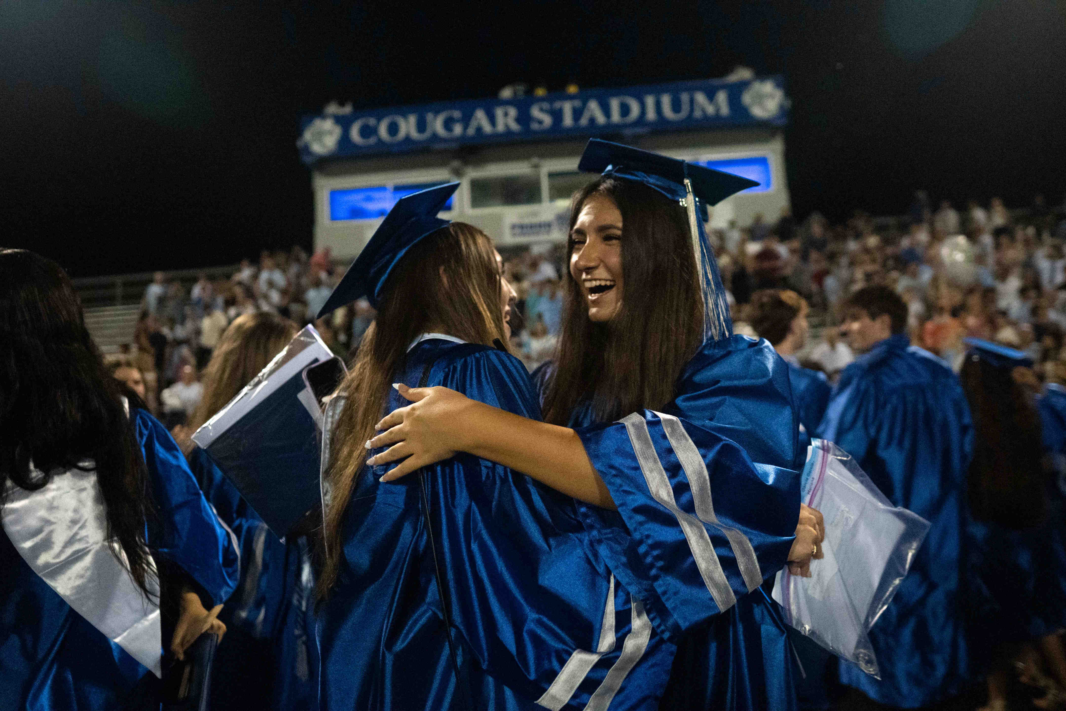 Barron Collier High School Class of 2026 graduates know gray skies clear