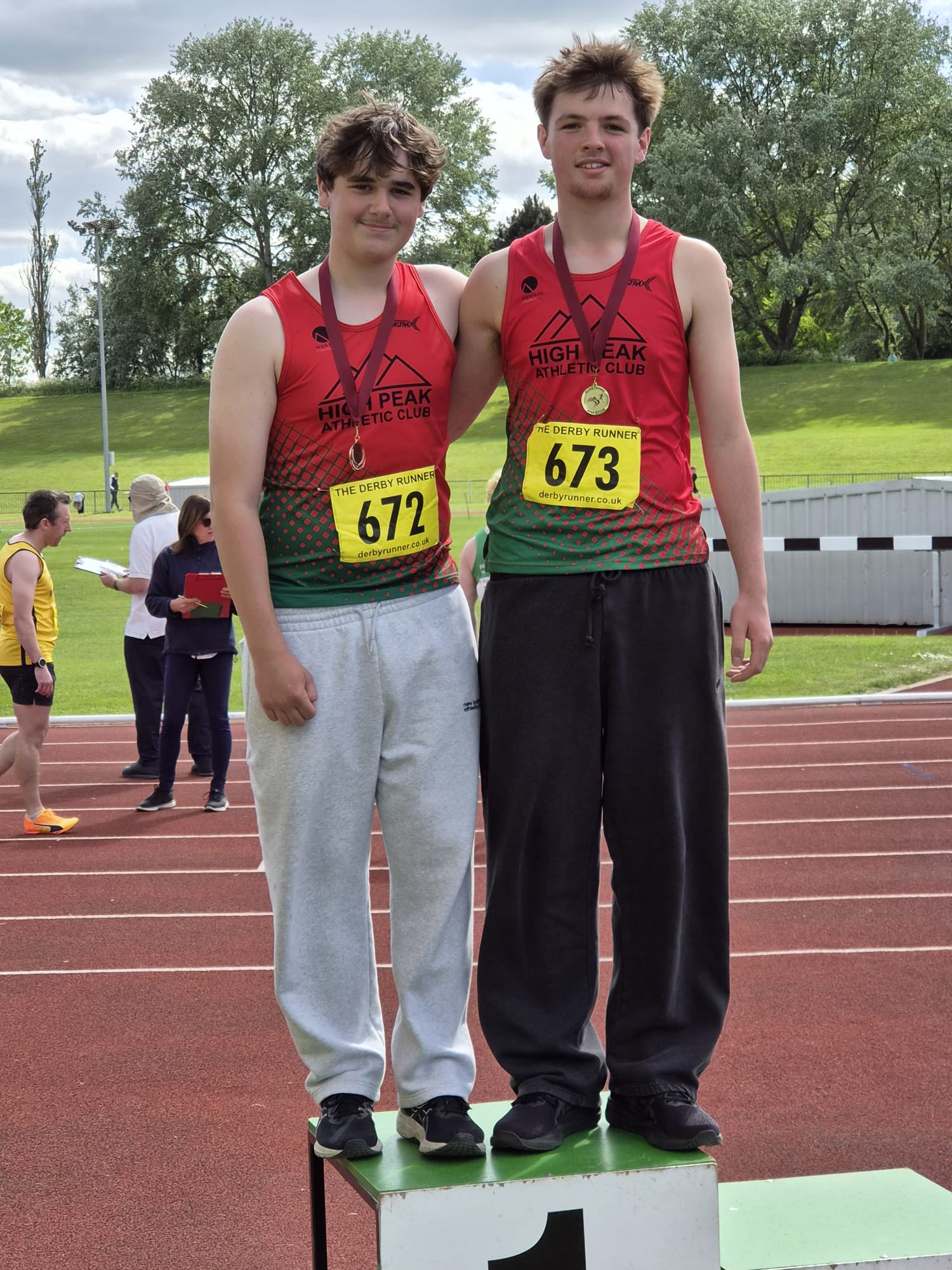 High Peak AC athletes excel at the 2026 Derbyshire track and field ...