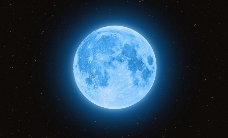 A rare blue moon will light up the sky this May: Here’s where and when ...