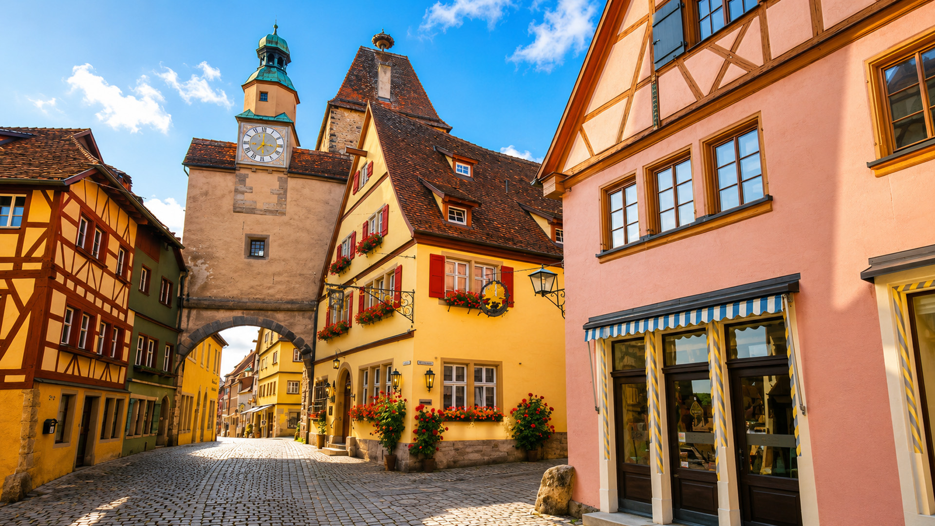 Discover Germany’s fairytale streets in Rothenburg ob der Tauber (4K)