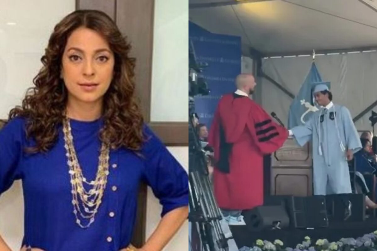 Juhi Chawla’s son Arjun graduates from Columbia University, family ...