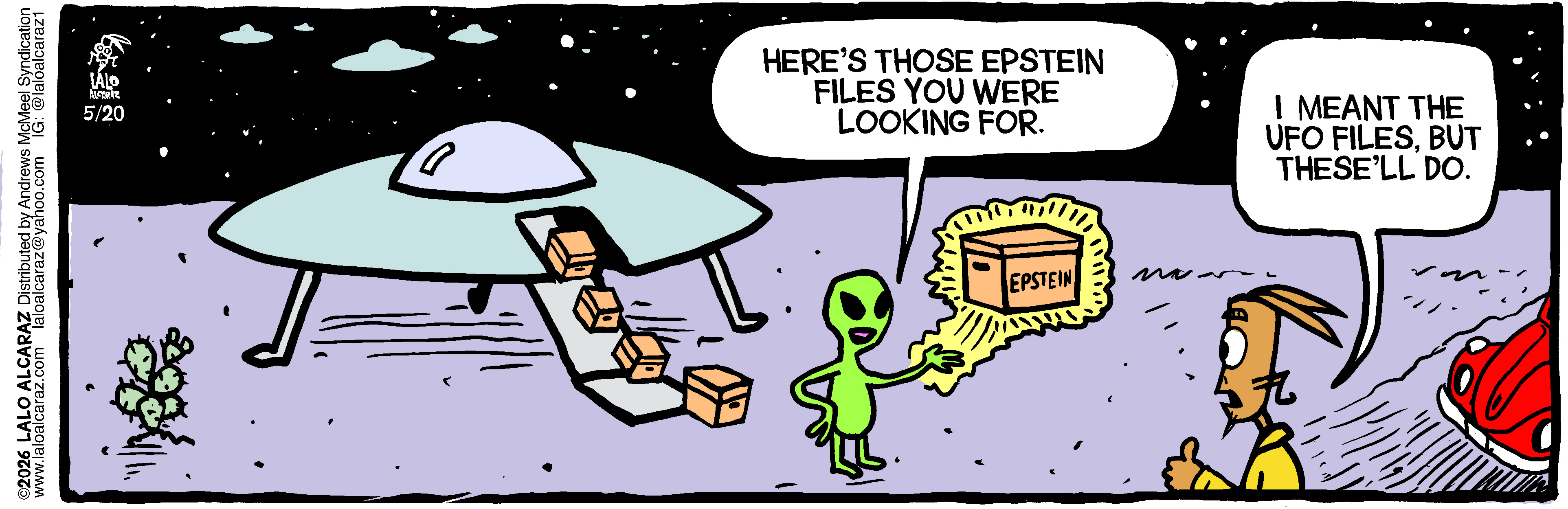 La Cucaracha by Lalo Alcaraz