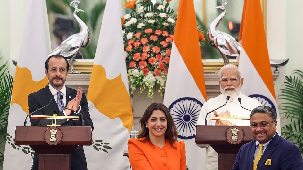 India, Cyprus elevate ties to strategic partnership, sign 6 MoUs