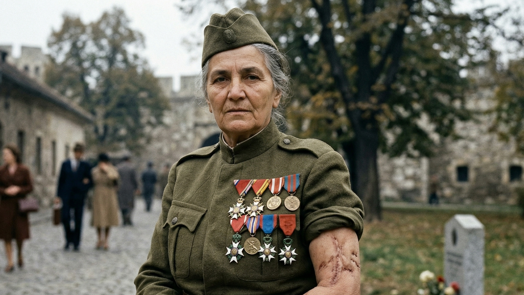 Shot 9 times - she became the most decorated female soldier