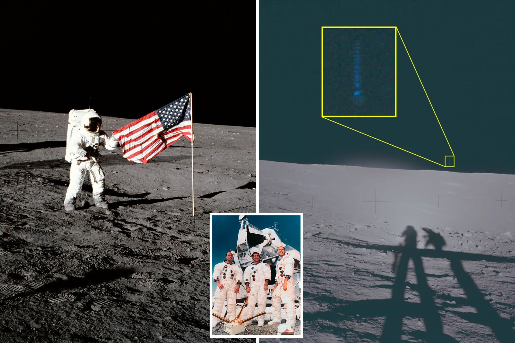 Eerie audio of Apollo 12 crew describing mysterious 'streaks of light ...