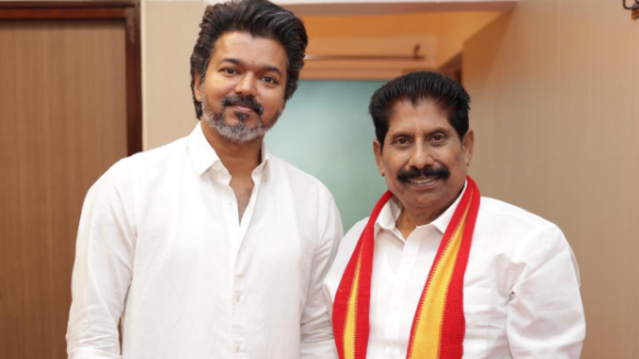 Vijay appoints former minister Ku Pa Krishnan as chairman of Tamil Nadu ...