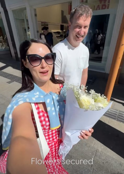 Bride and bloom! Irish celebs start cute trend for legal weddings