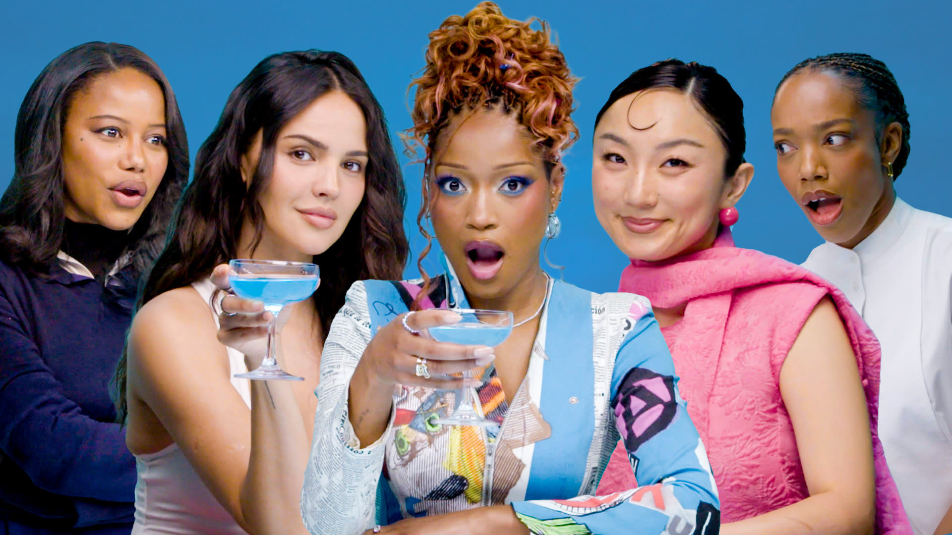 Keke Palmer, Eiza González & more spill secrets after sipping the truth ...