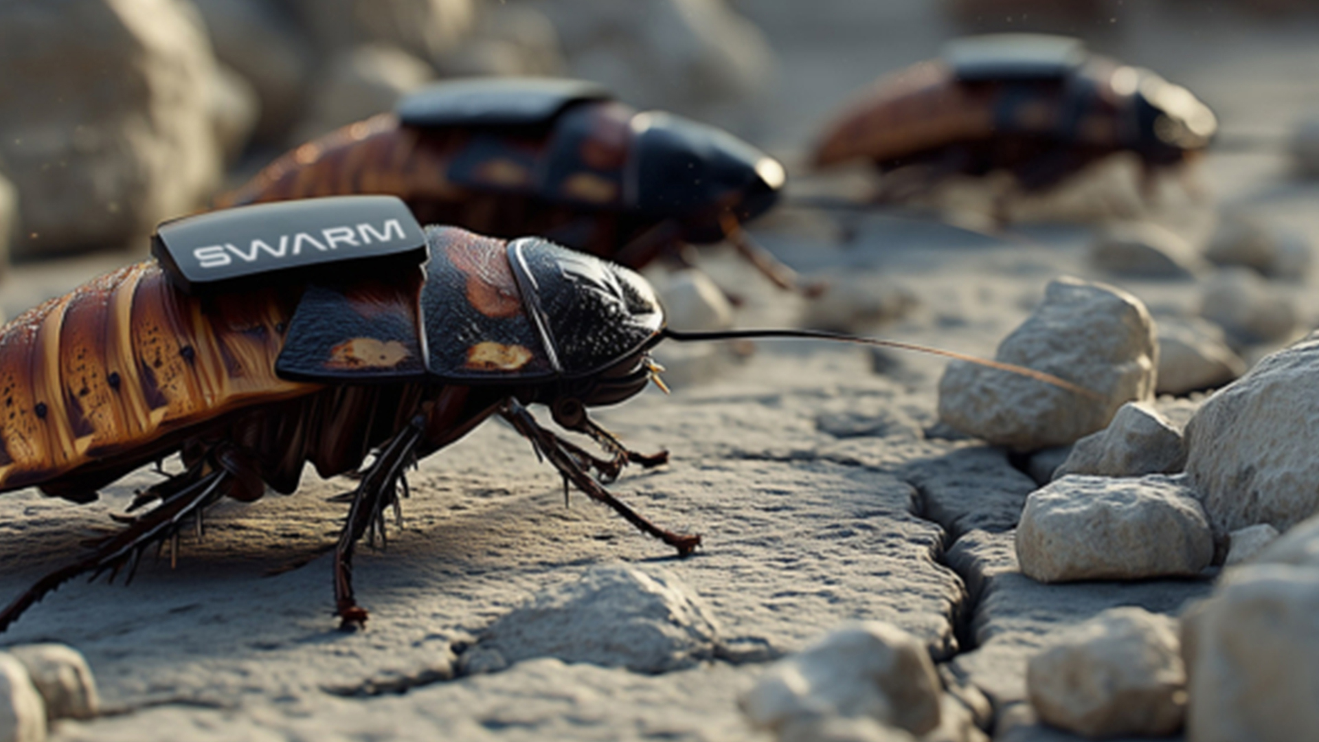 NATO is testing cyborg cockroach swarms