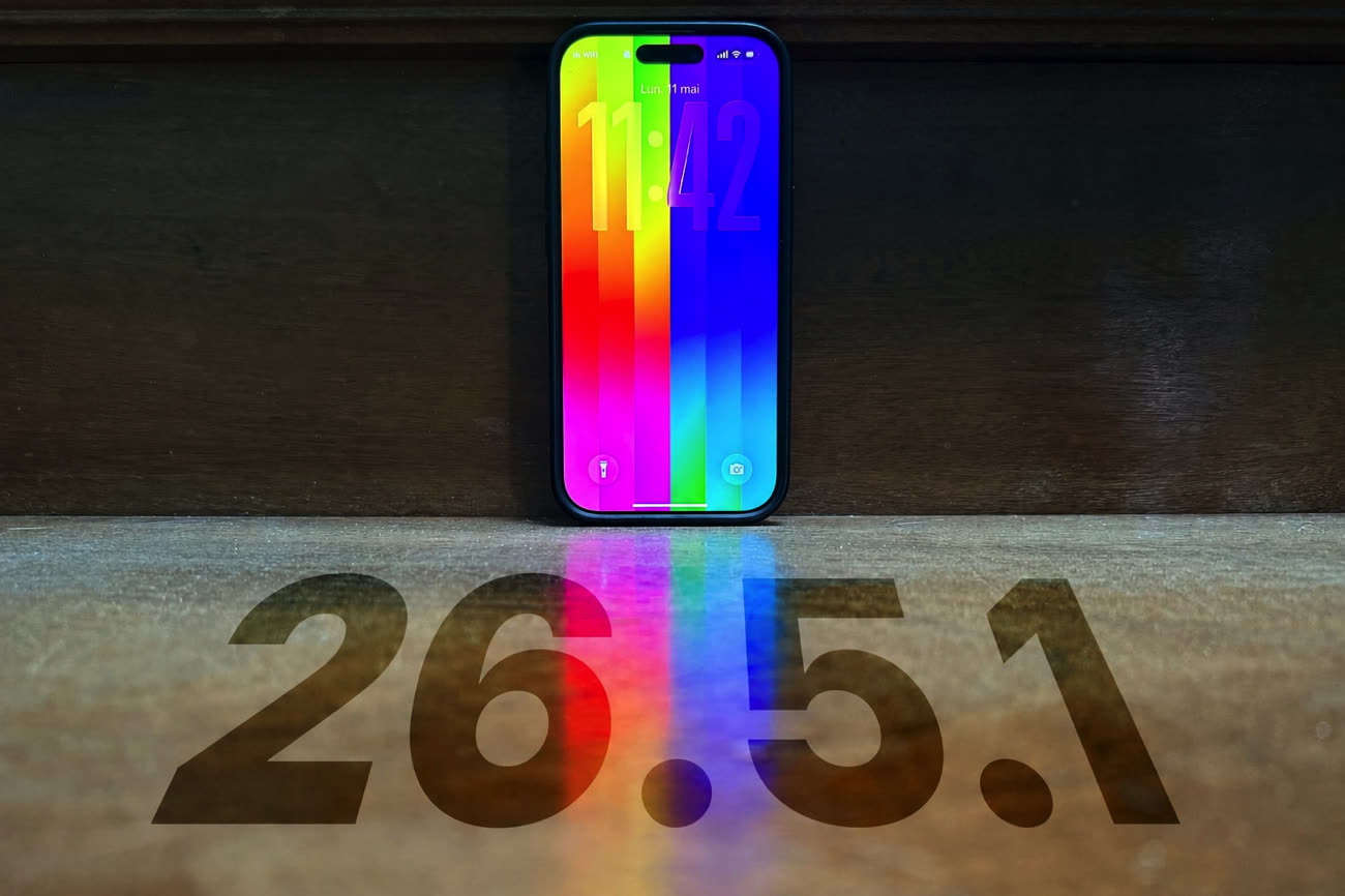 iOS 26 n'a pas dit son dernier mot : les versions 26.5.1 et 26.6 sont ...