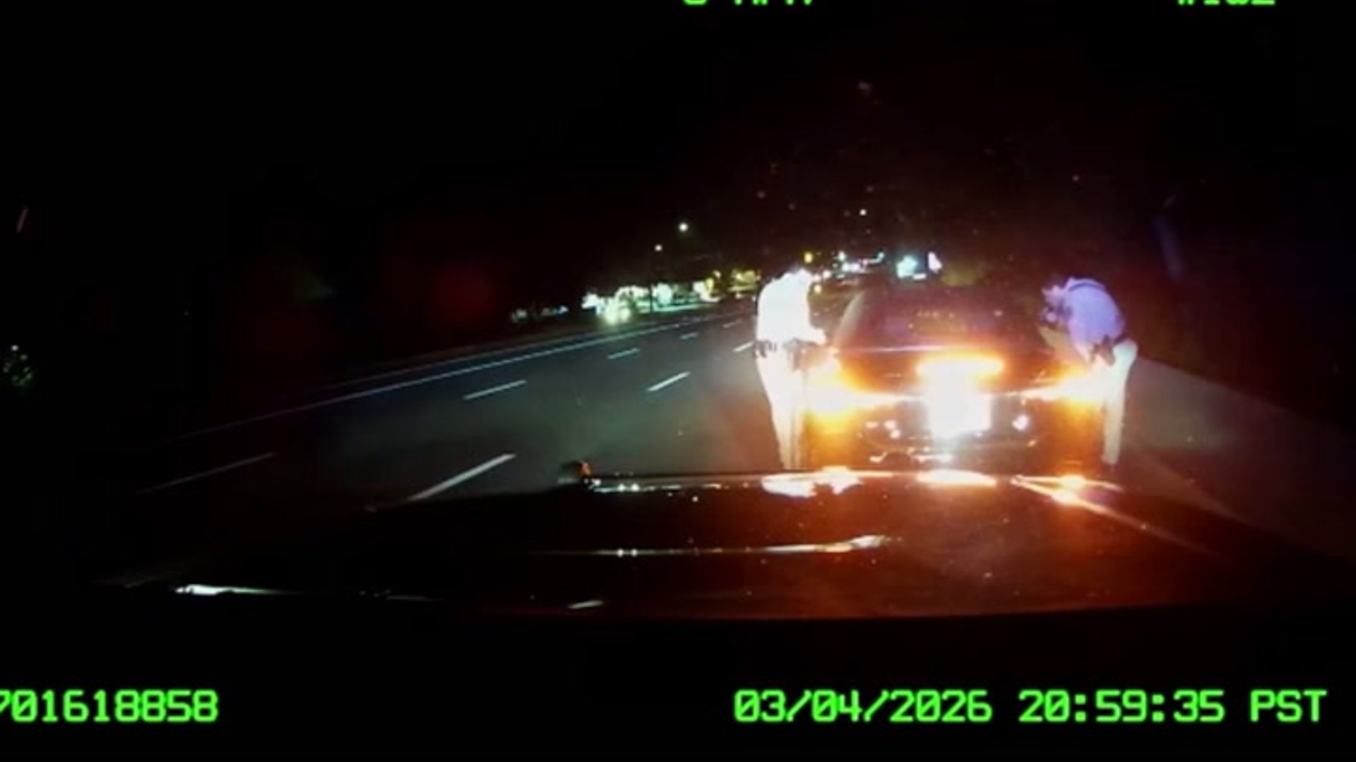 Dashcam footage shows Britney Spears refusing to exit car during DUI arrest