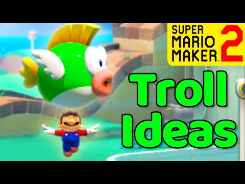 Ten creative troll level ideas for Super Mario Maker 2