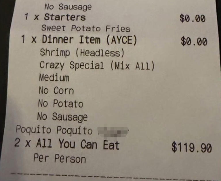 Waiter axed for handing receipt to diners calling them the N-word ...
