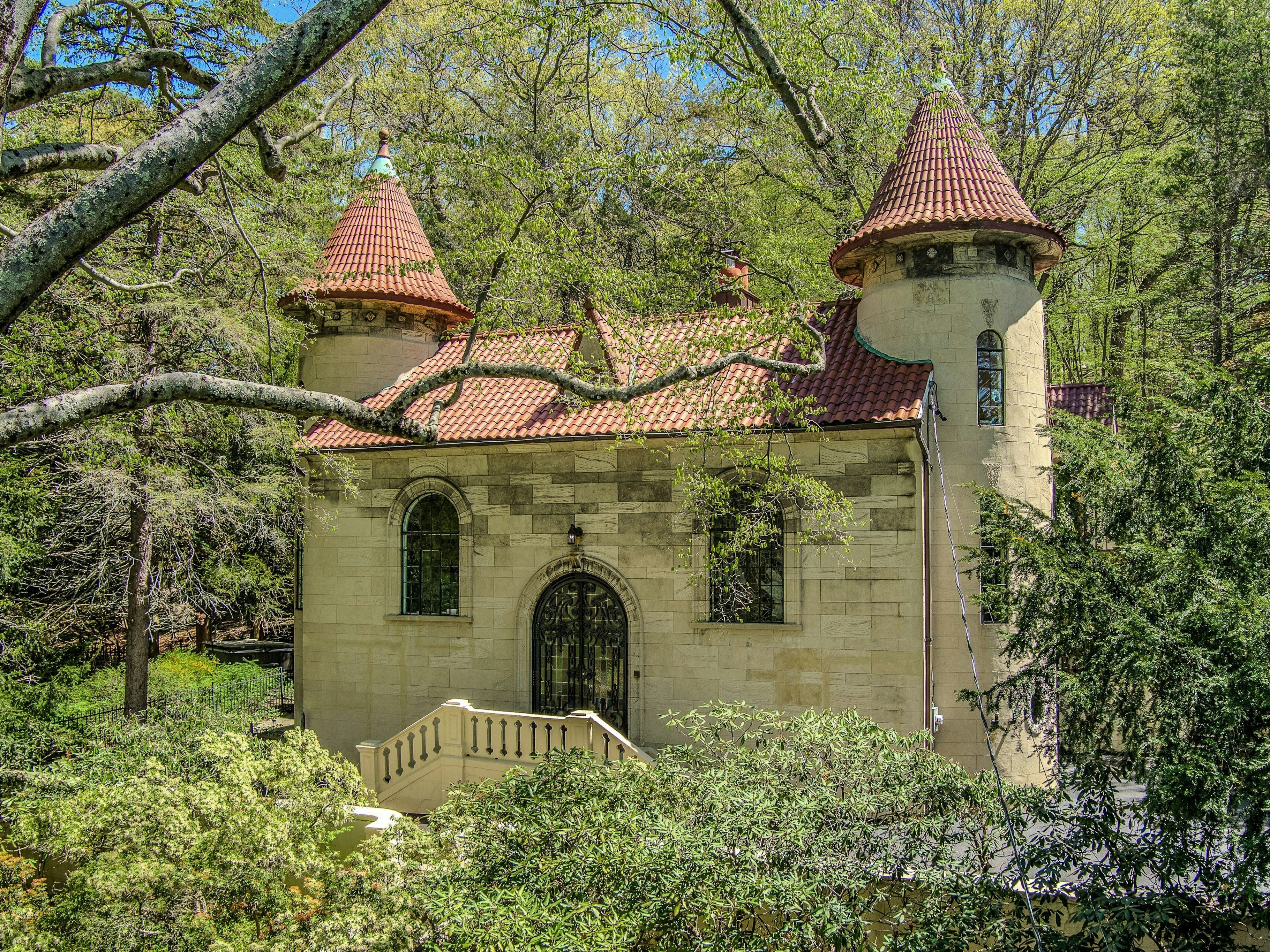 Inside a 100-year-old 'Cinderella' castle home, on the market for $1.8 ...
