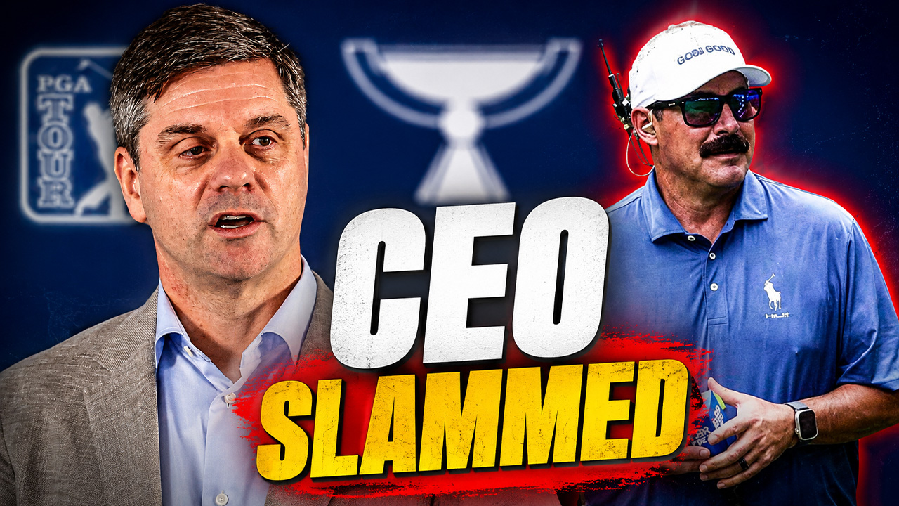 CBS announcer rips PGA Tour CEO after Aaron Rai's championship win