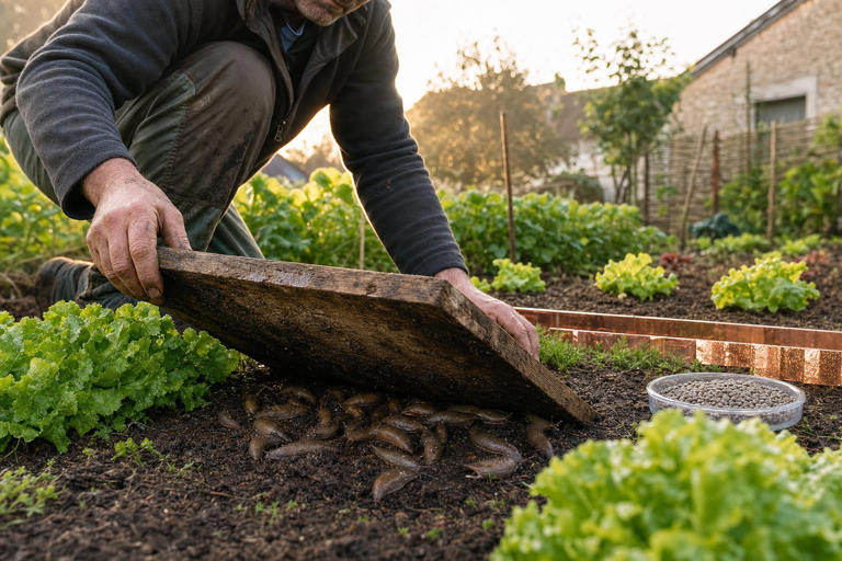 Limaces au potager : la simple planche de bois gratuite qui protège vos ...