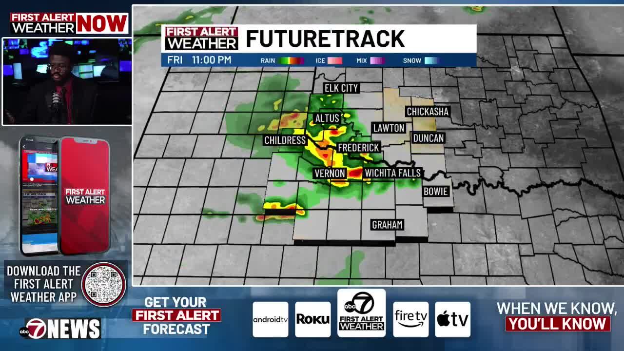 Partly cloudy today with storms late this evening and into the ...