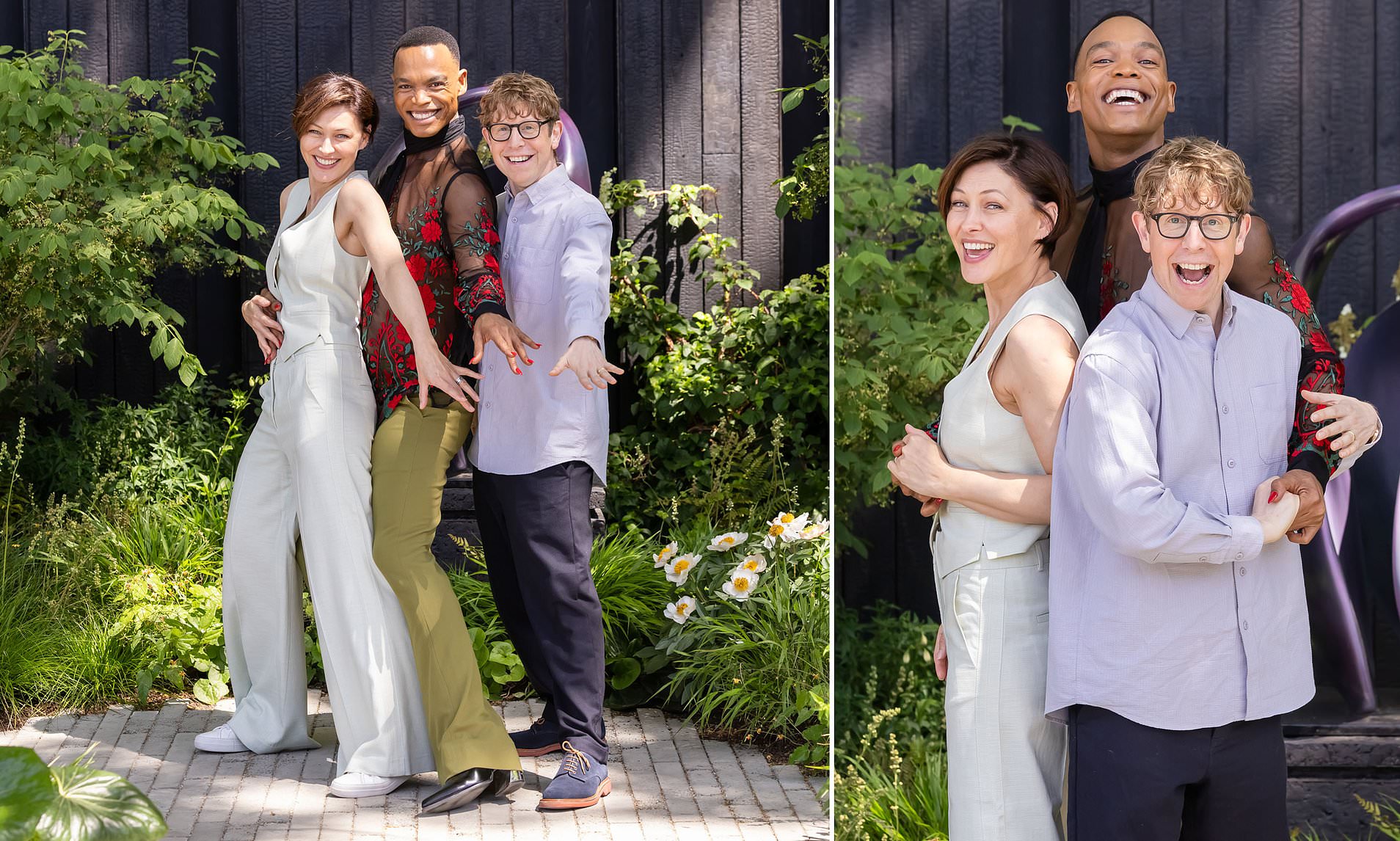 Strictly's new hosts Emma Willis, Josh Widdicombe and Johannes Radebe ...