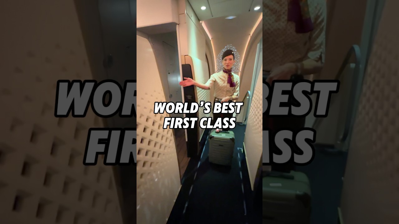 Experience the world's best first class