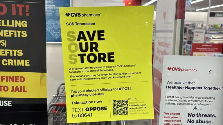 Tennessee bans PBMs from owning pharmacies: What will this mean for CVS ...