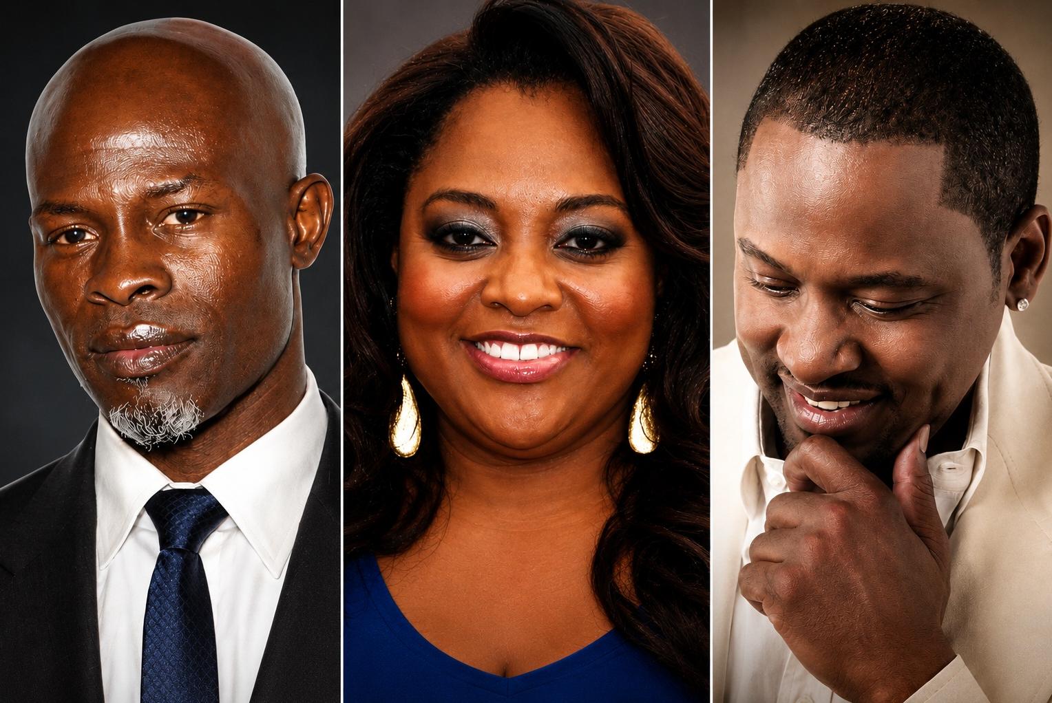 Social heat: Djimon Hounsou, Sherri Shepherd, Johnny Gill: Legal, TV ...