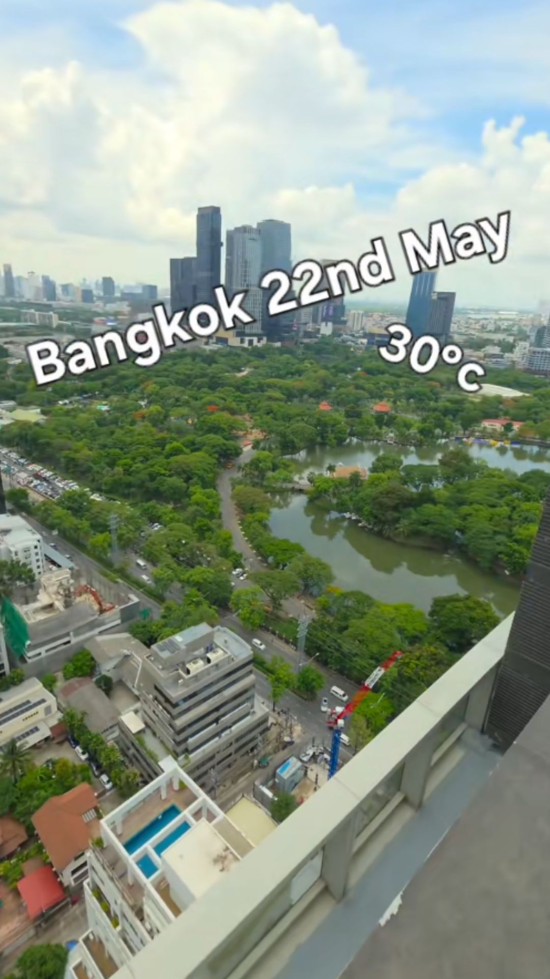 Bangkok weather Friday 22nd May 2026: Cloudy morning, 30°C