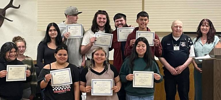 Elks honor 2026 grads