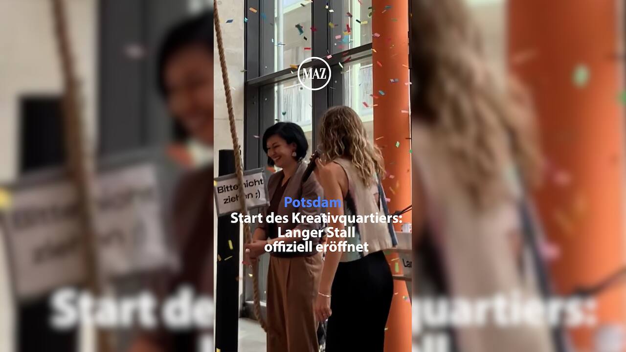 Kreativquartier Potsdam: Langer Stall ist eröffnet