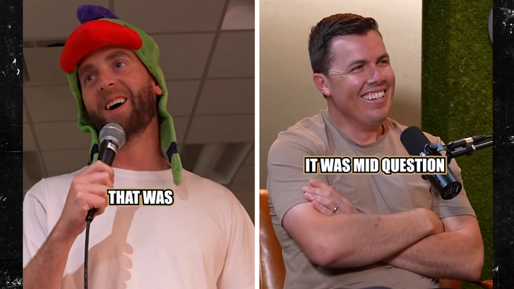 'Pardon My Take' interview derailed by Hank Lockwood fart