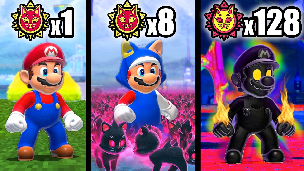 Every shine collected adds more mods to Bowser's Fury gameplay