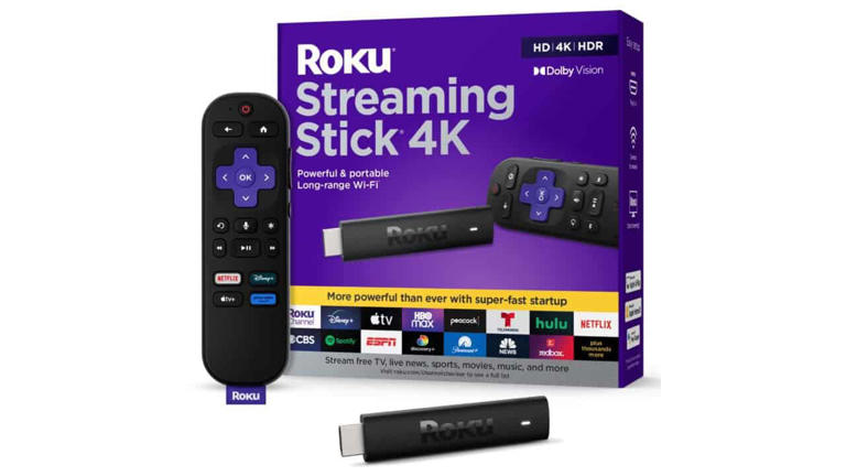 Roku Streaming Stick 4K with voice remote is under $41
