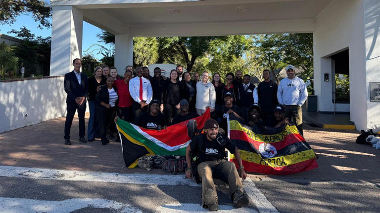 From Uganda to Cape Town: Jason Vanporppal's epic skate journey nears ...
