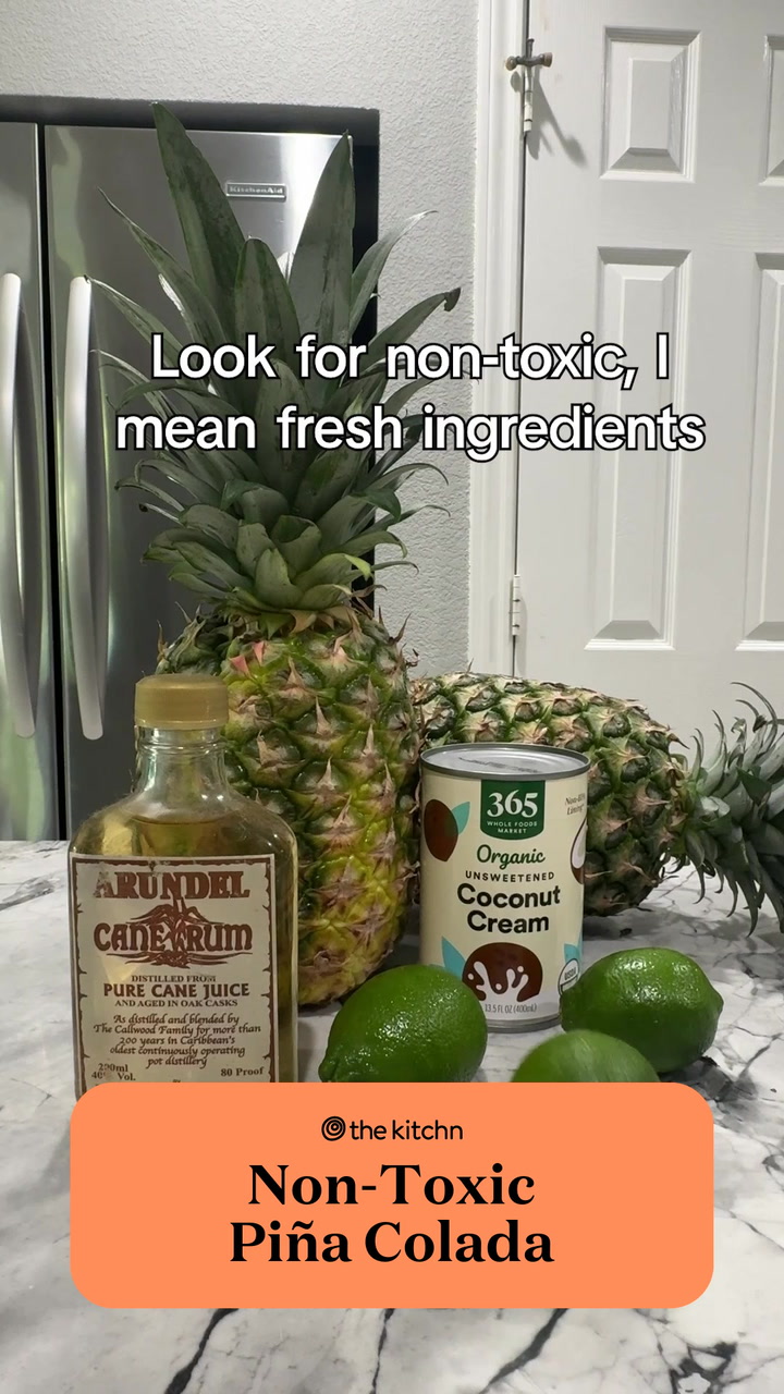 How to make a non-toxic piña colada