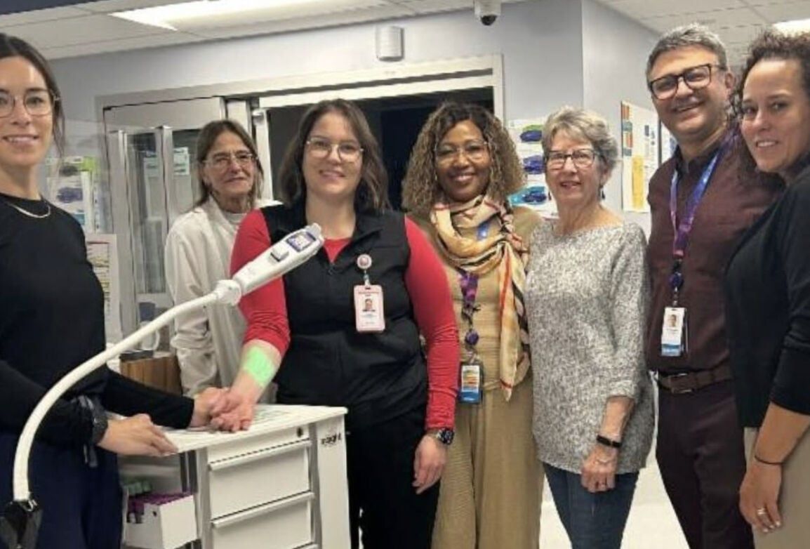 New technology aims to reduce repeat needle attempts at Lakeshore hospital