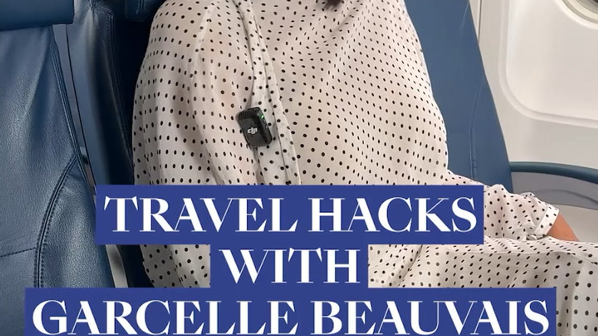 Travel hacks with Garcelle Beauvais