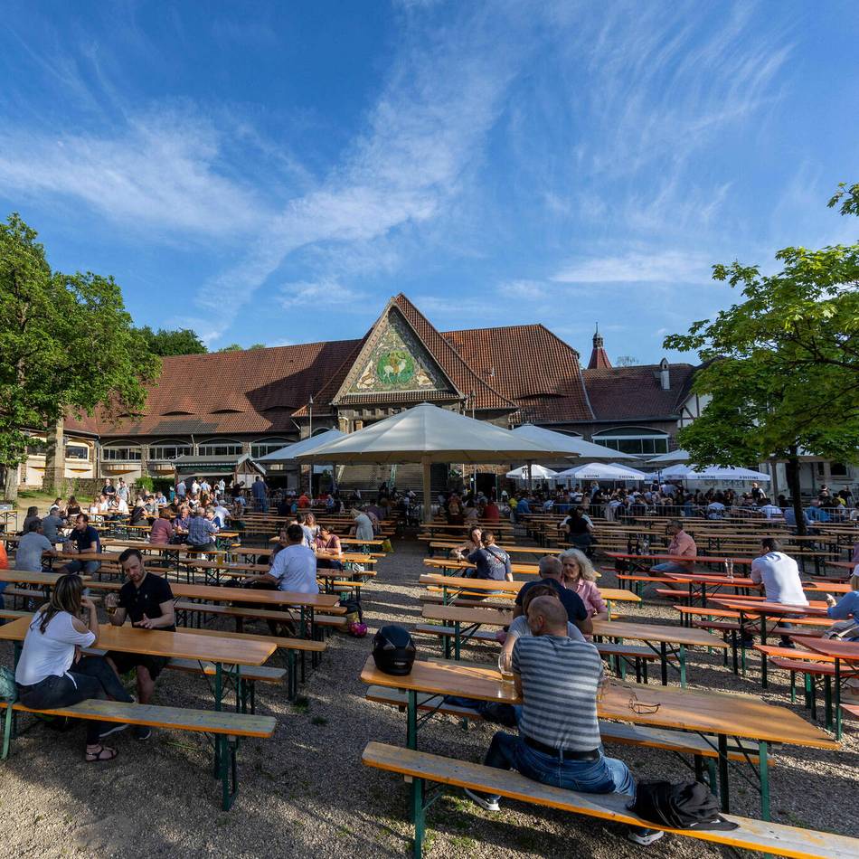 28 Grad, Sonne, Pfingsten: Zeit für den Biergarten