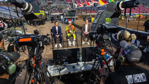 The SMX League celebrates three Telly Awards for SuperMotocross coverage